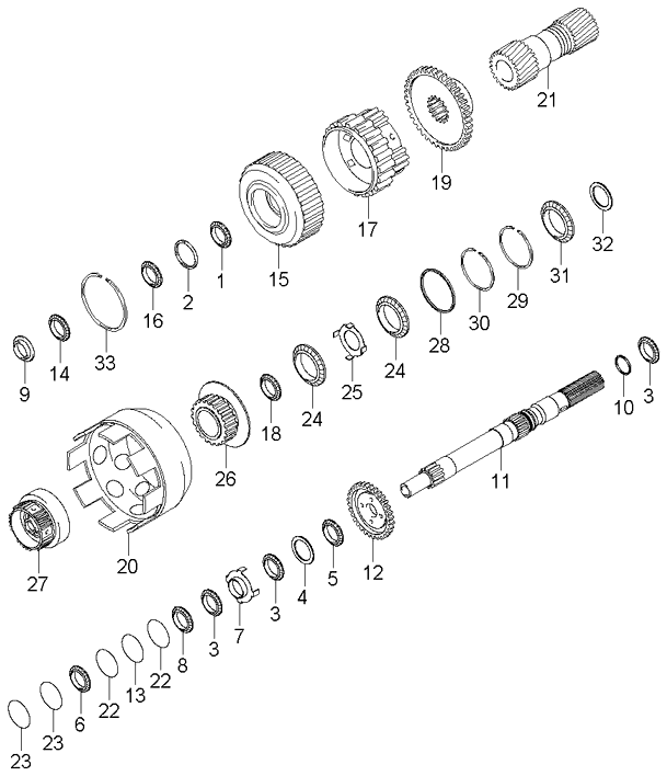 462604C000 Genuine Kia Valve Complete,L3