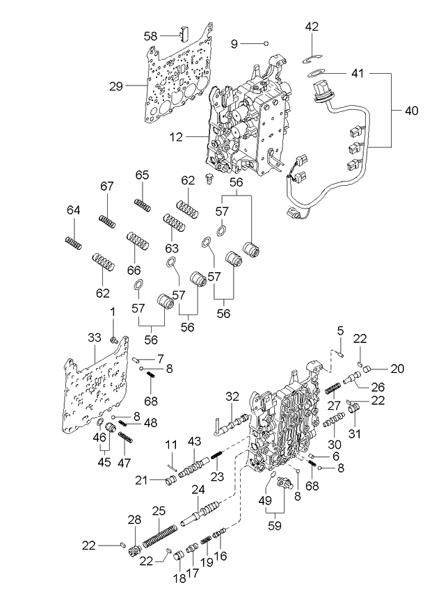 4639539000 Genuine Kia Spring-Coil