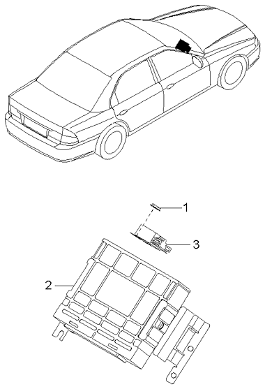 9544039190 Genuine Kia Control Unit-Transmission