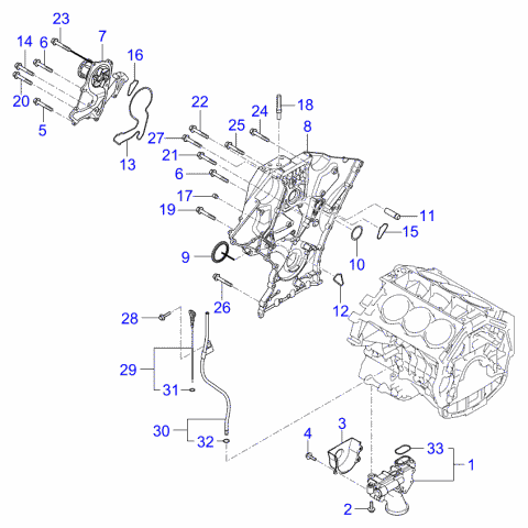 213103C200 Genuine Kia Pump Assembly-Oil