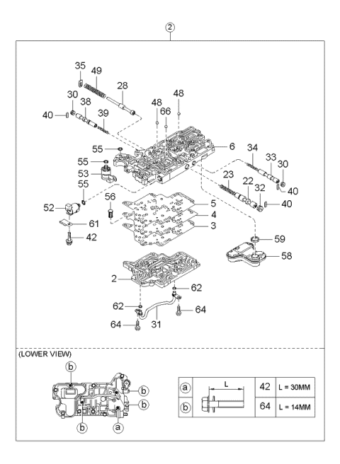 Control Valve - 2004 Kia Rio