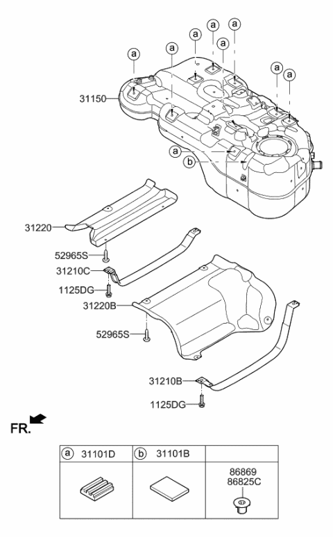 Fuel System - 2020 Kia Sportage