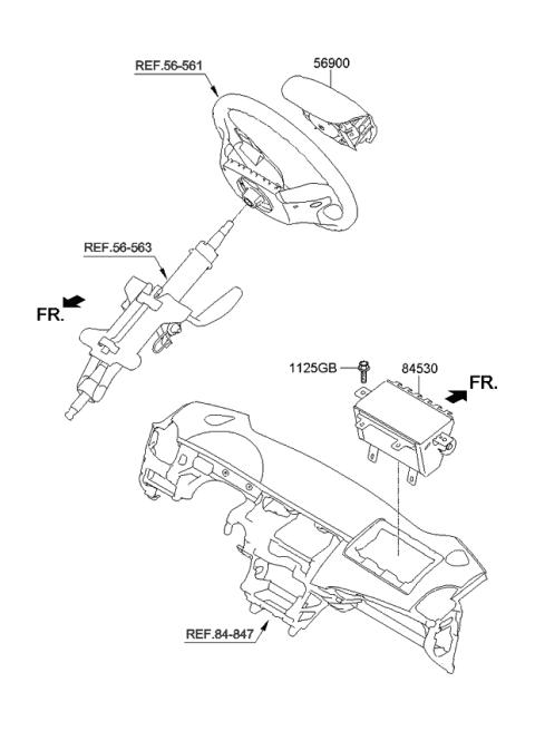 Air Bag System - 2015 Kia Sportage