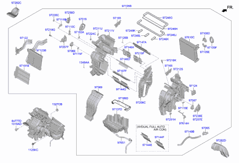 971623SAA0 Genuine Kia Actuator Assy-Intake