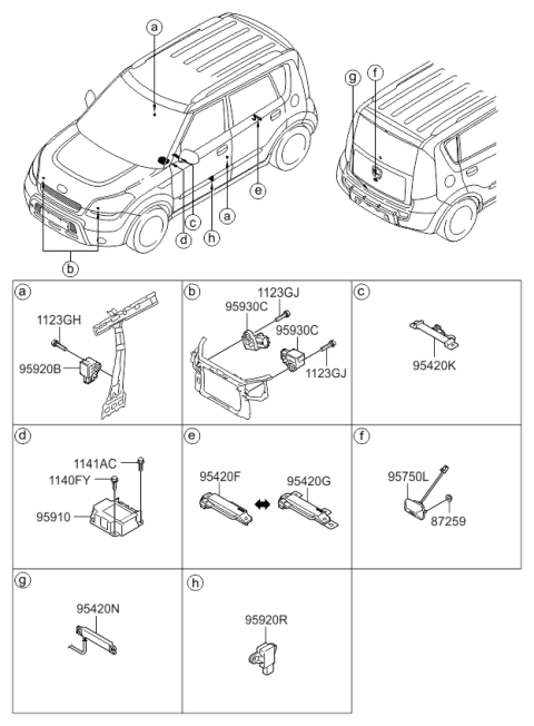Relay & Module - 2010 Kia Soul
