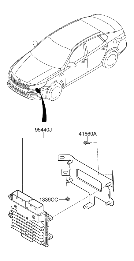 Transmission Control Unit - 2019 Kia Optima