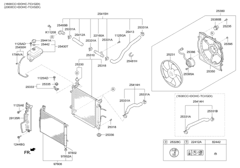 Engine Cooling System - 2016 Kia Optima