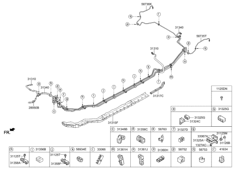Fuel Line - 2016 Kia Optima
