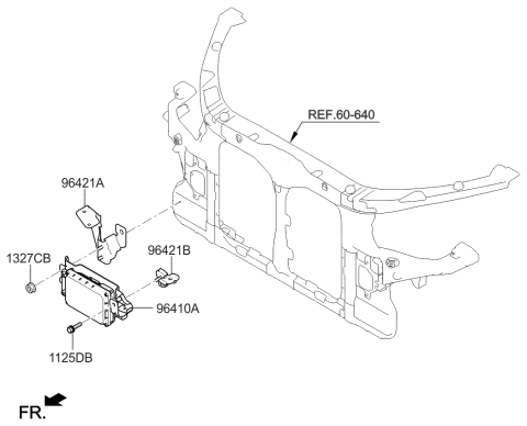 964103T100 Genuine Kia ACTUATOR & Module Assembly