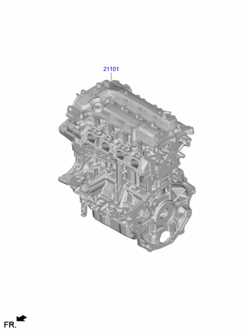 Sub Engine - 2018 Kia Rio