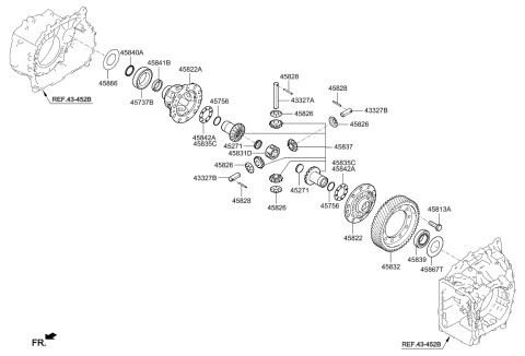 Transaxle Gear-Auto - 2018 Kia Sportage