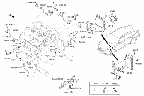 Electronic Control - 2015 Kia K900