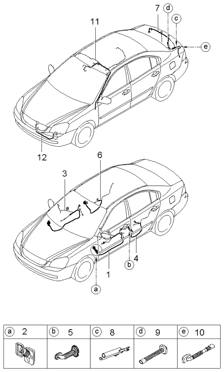 918402G410 Genuine Kia Wiring Assembly-Fem