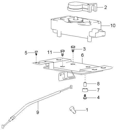1243105147B Genuine Kia Screw-Tapping