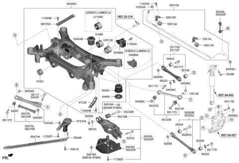 552232B100 Genuine Kia Plate-Lower Arm