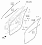 2020 Kia Niro Door Moldings | Low Price at KiaPartsNow