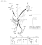 Genuine Kia Sorento Battery Cable