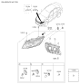 Kia Headlight - Genuine OEM | KiaPartsNow.com