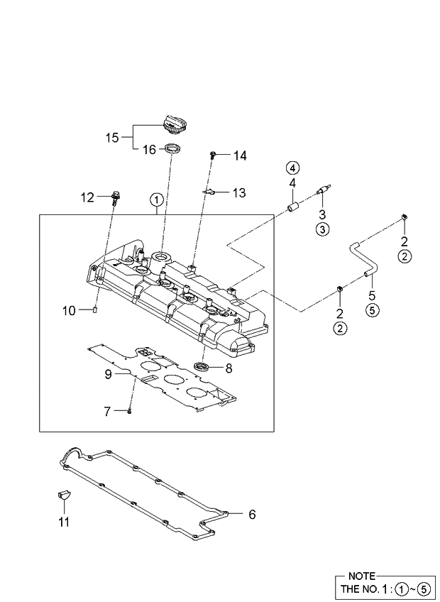 2240223500 Genuine Kia Plate-BAFFLE
