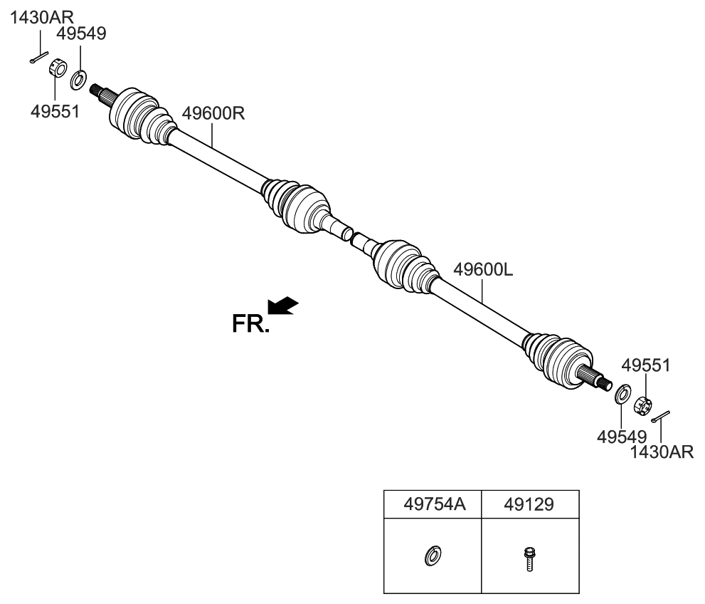 491292M000 Genuine Kia Bolt