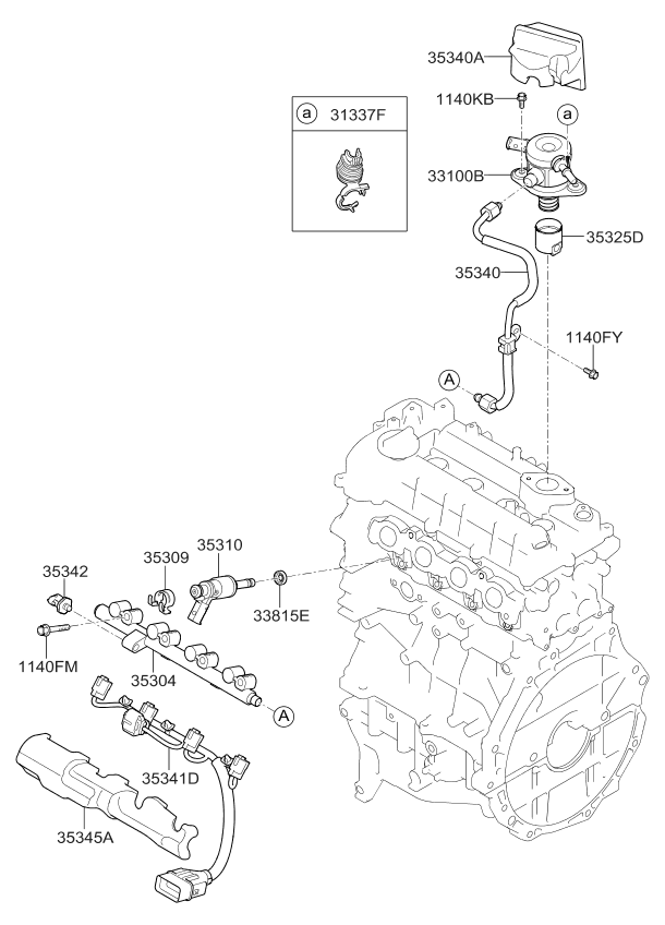 2017 Kia Niro Throttle Body & Injector - Kia Parts Now