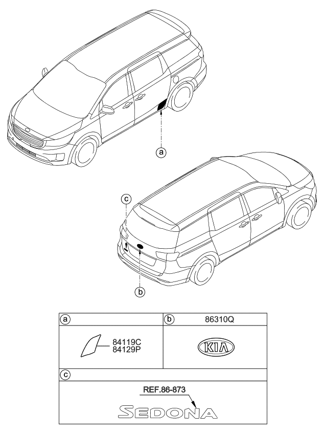 87539A9000 - Genuine Kia FILM-ANTI CHIPPING LOWER