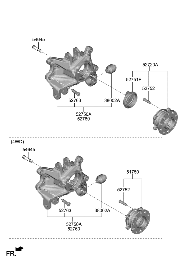2020 Kia Telluride Rear Axle - Kia Parts Now