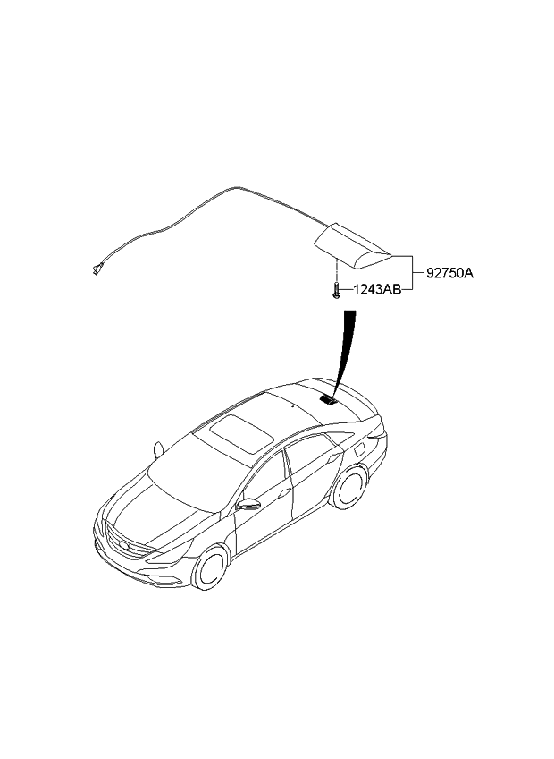 2013 Kia Optima Korean made High Mounted Stop Lamp