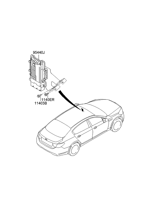 2015 Kia K900 Transmission Control Unit - Kia Parts Now
