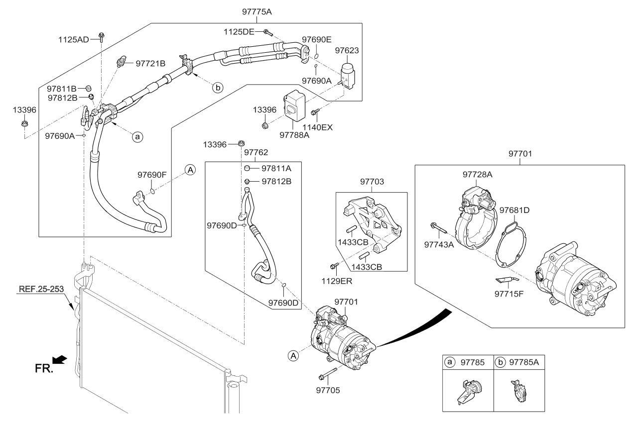 97728E6000 - Genuine Kia INVERTER-COMPRESSOR