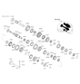 2015 Kia Forte Transaxle Gear-Manual - Kia Parts Now