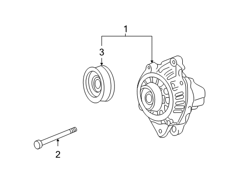373002G100 Genuine Kia Generator Assembly