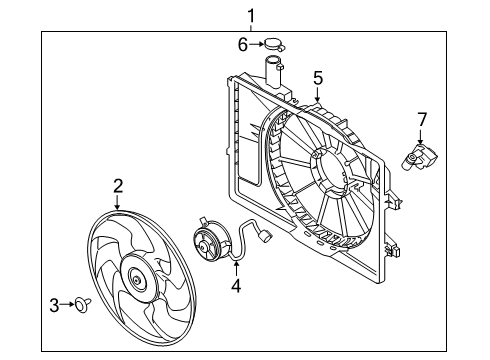 25386F2000 Genuine Kia Motor Assembly