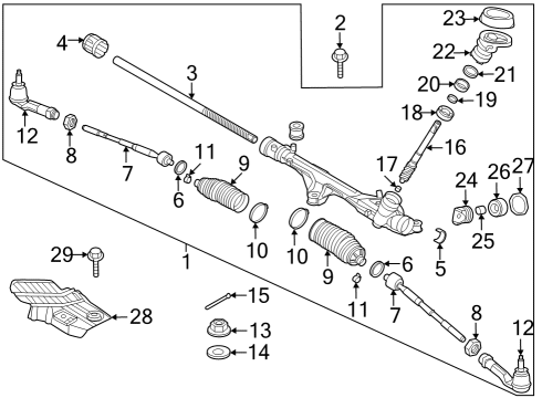 56825BE000 Genuine Kia END ASSY-TIE ROD,RH