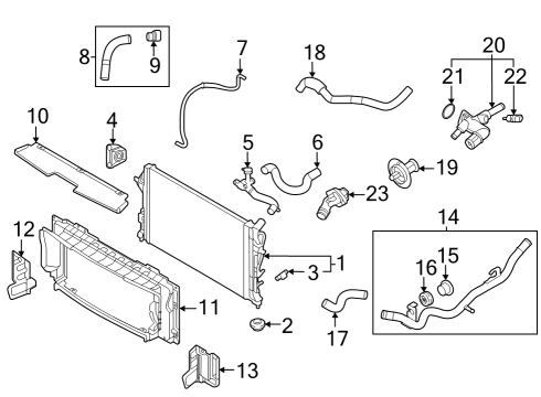 25327Q5700 Genuine Kia FILLER NECK & HOSE A