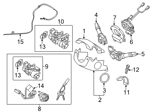 934801W000 Genuine Kia Sensor-Angular VELOC