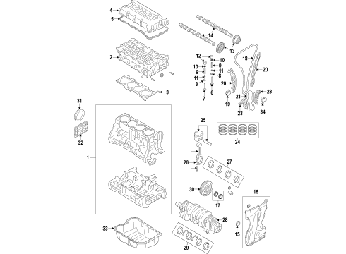 218302T150 Genuine Kia Transaxle Mounting Bracket Assembly