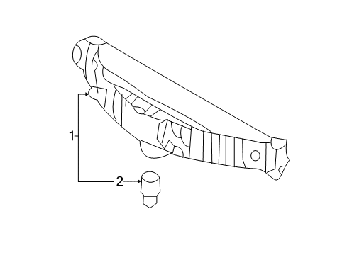 1864221008N Genuine Kia Bulb