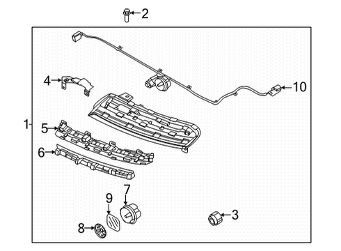 921D9Q5500 Genuine Kia WIRING ASSY-EXTN