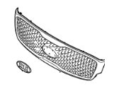 86380C6010AHV Genuine Kia Radiator Grille Assembly