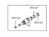353102G710 Genuine Kia INJECTOR ASSEMBLY-FUEL