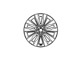 52910A9220 Genuine Kia Wheel Assembly-Aluminum