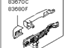 814204D010 Genuine Kia Rear Door Latch Assembly, Right