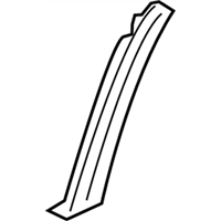 86586C6200 - Genuine Kia MOULDING-FRONT BUMPER