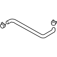 254143S000 - Genuine Kia HOSE ASSEMBLY-RADAATOR UPPER