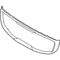 86351A9000 - Genuine Kia CR PIECE 1-RADIATOR