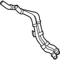 254702G000 - Genuine Kia TUBE ASSEMBLY-OIL COOLER