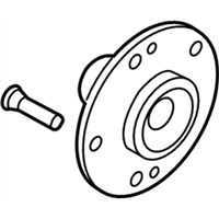 517502K000 - Genuine Kia HUB ASSEMBLY-FRONT WHEEL