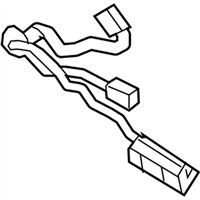 81260C6010 - Genuine Kia HANDLE ASSEMBLY-TWIN SWITCH