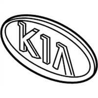 863182G000 - Genuine Kia ORNAMENT-KIA NO115